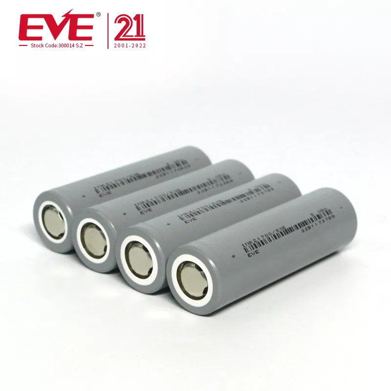 전날 21700 50E 5000 mah 충전지 21700 3.6V 고전압 전지 원 제조사 볼트 배터리 5000 mah